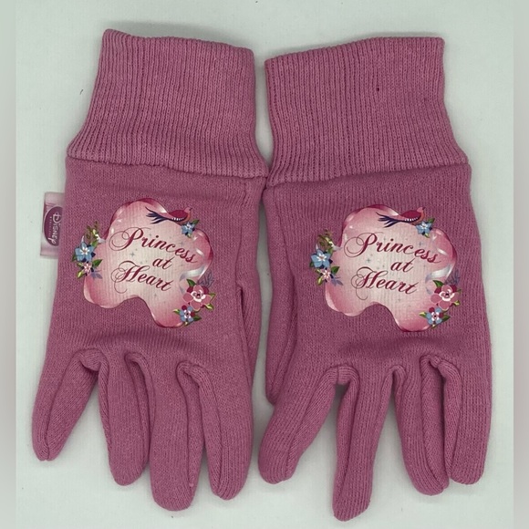Disney | Accessories | Disney Princess At Heart Little Kids Gloves ...